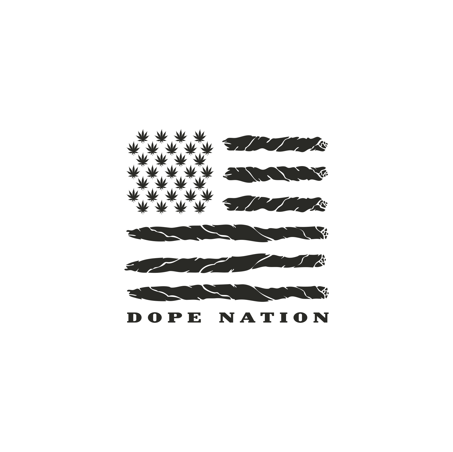 USA Flag Dope Nation – Overnite Ink